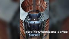 500x500x500mm Air Oil Cooler Hydro Turbine Cooling
