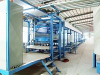 China Horizontal Sponge Continuous Foaming Production Line with 33m Length, 980-2250mm Width, and 8-100kg/m³ Density Range for sale