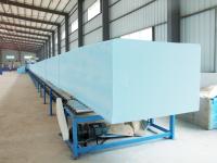 China Horizontal Sponge Continuous Foaming Production Line with 33m Length, 980-2250mm Width, and 8-100kg/m³ Density Range for sale