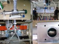 China Horizontal Low Pressure Foam Machine 40m x 4m with 300kg/min Output and Japanese Pump for Polyurethane Foam Production for sale