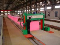 China Rail Type Foam Block Foam Sheet Cutting Machine Horizontal PLC Control 1500KG 8.84KW for Continuous Foam Production for sale