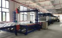China Automatic Glass Flow Meter Horizontal Foam Making Machine Up To 1300mm Height for sale