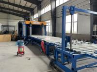 China Automatic Glass Flow Meter Horizontal Foam Making Machine Up To 1300mm Height for sale