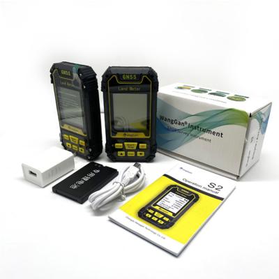 China Il nero giallo tenuto in mano dello strumento di misura della terra di Digital GPS di area territoriale for sale