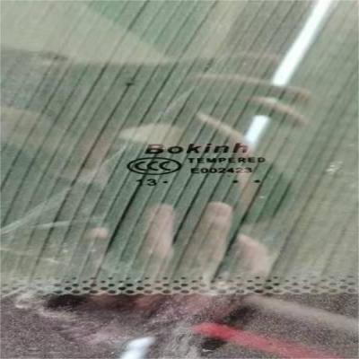 China AT214167 HITACHI Excavator Cab Right Side Position NO.8 Tempered Glass for sale