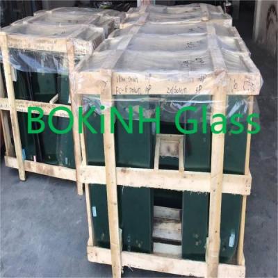 China AT215124 HITACHI Excavator Cab Back Side Position NO.5 Tempered Glass for sale