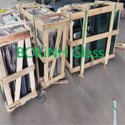 China AT304643 HITACHI Excavator Cab Left Side Straight Position NO.2 Tempered Glass for sale