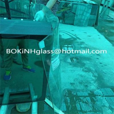 China AT480124NS HITACHI Excavator Cab Front Up Position A Tempered Glass for sale