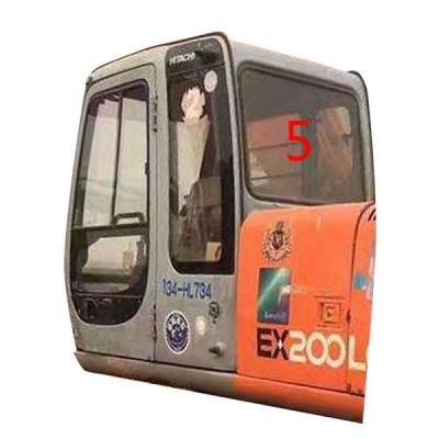China 4457180 HITACHI Excavator Glass Cab Window Tempered Glass Back Side Position NO.5 for sale