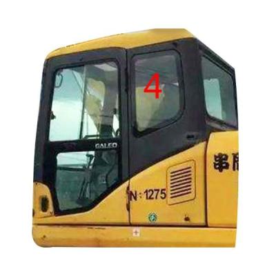 Cina L'escavatore resistente Window Glass Cab della temperatura indietro la posizione NO.4 di parte di sinistra in vendita