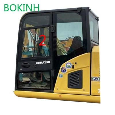 Cina PC60-8 PC70-8 ha lasciato la sostituzione temperata KOMATSU del parabrezza di Cab Glass For dell'escavatore in vendita