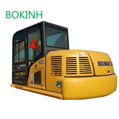 Cina La carrozza di vetro di PC60-8 PC70-8 KOMATSU indietro la temperatura di posizione NO.4 di parte di sinistra resistente in vendita