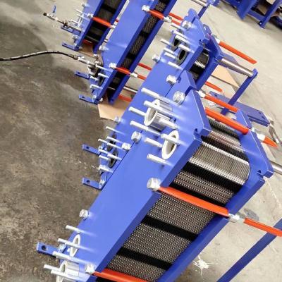China DGXT Brand SeaWater high efficiency NBR gasket Titanium plate heat exchanger for sale