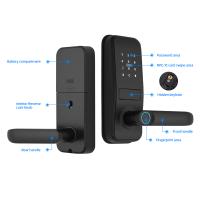 China TTLOCK One Touch Unlock Keyless Security Code Door Lock  APP for Code Smart Numbers Room Smart Lock for sale