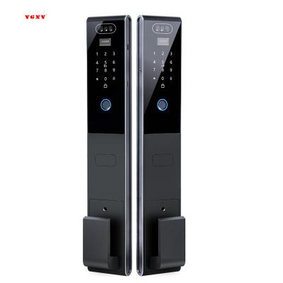China YAGU Double-sided 3D Face Recognition Automatic Smart Lock Fingerprint Combination Lock Entry Door Security Door Household Locks for sale