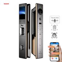 Quality YAGU Face Recognition Smart Door Lock With Camera Digital Keyless Smart Lock for sale