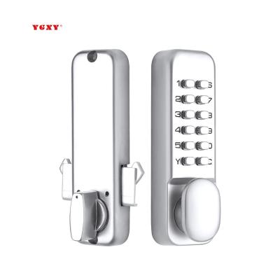 China Wholesale Price Granular Push-button Digital Mechanical Botones Keyless Combination Door Lock with Hook for sale