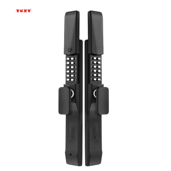 Quality YAGU Double-sided Popular Design Push Button Door Lock Security Mechanical Code Door Handle Lock for sale