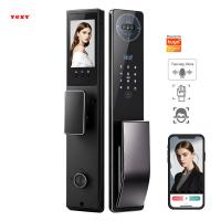 Quality YAGU High-End 3D Facial Recognition Smart Door Lock Fully Automatic Lock with for sale