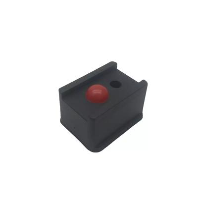 China Nylon Pocket Sliding Glass Door Frame Parts Stopper Customized for sale