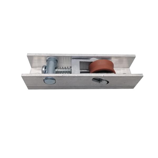 Quality Self Lubricating Aluminium Sliding Door Rollers Gate Rolling Wheels 92mm for sale