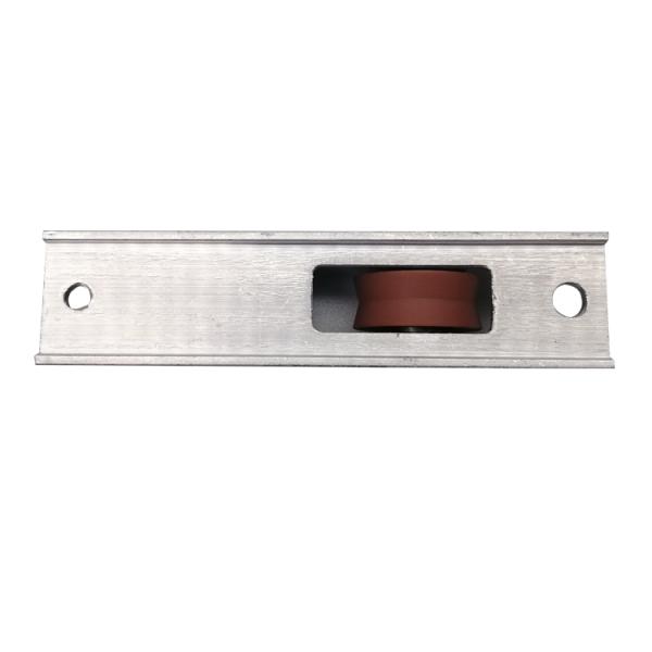 Quality Self Lubricating Aluminium Sliding Door Rollers Gate Rolling Wheels 92mm for sale
