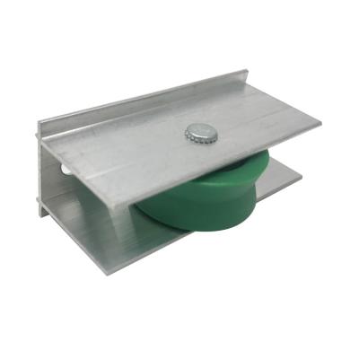 China Nylon V Groove Patio Door Roller Replacement Sliding Wardrobe Door Wheels 1mm for sale