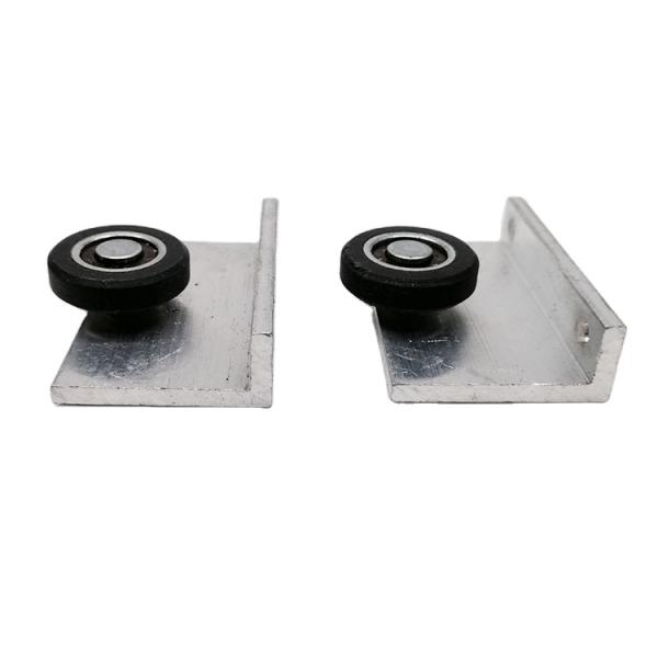 Quality 23mm Glass Sliding Patio Door Wheels Replacement With Aluminium Bracket for sale