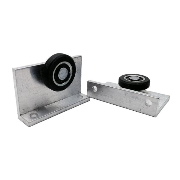Quality 23mm Glass Sliding Patio Door Wheels Replacement With Aluminium Bracket for sale