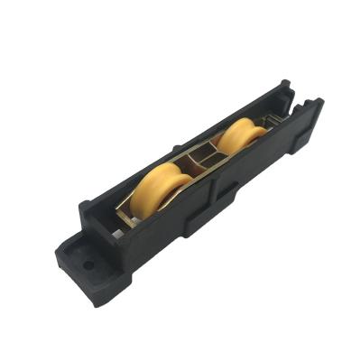 China 200KG Zinc Alloy Plastic Door Roller Sliding Screen Door Wheels for sale
