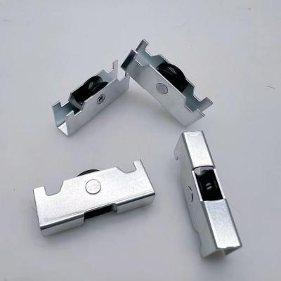 China Steel Sliding Patio Pocket Door Wheels Rollers Nylon Pulley BHMA Graded for sale