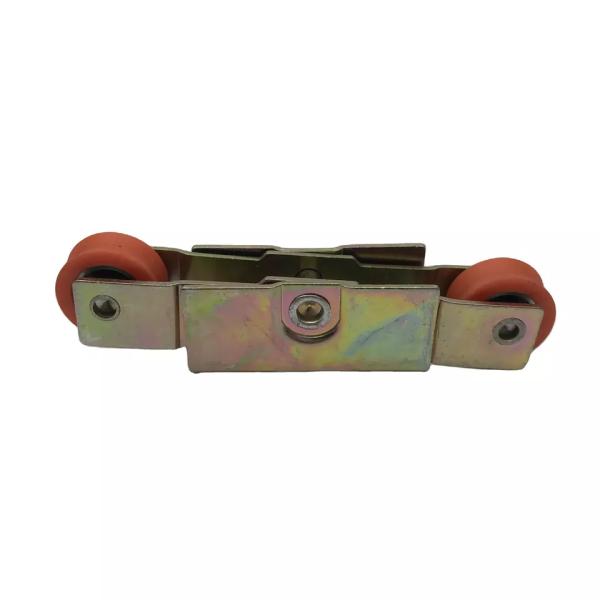 Quality Adjustable Steel Aluminium Sliding Wheel Rollers 100kg For Wardrobe warehouse for sale