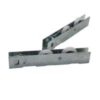 Quality 80mm Stainless Steel Sliding Bypass Door Rollers 80kg Heavy Duty For Barn Pocket for sale