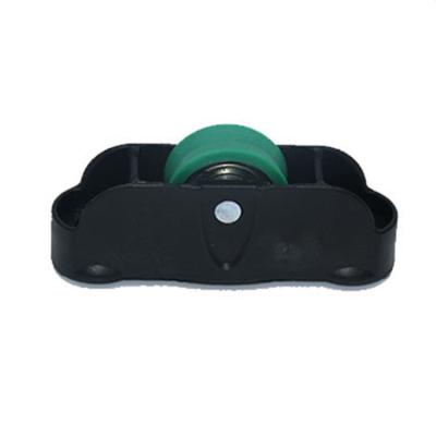 China Heavy Duty Plastic Door Roller Wheels Hardware Replacement Parts 50KG Capacity for sale