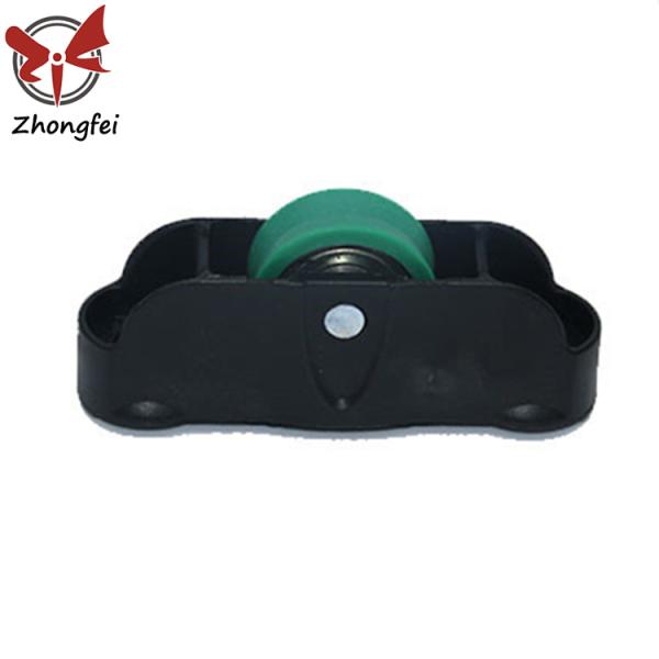 Quality Heavy Duty Plastic Door Roller Wheels Hardware Replacement Parts 50KG Capacity for sale