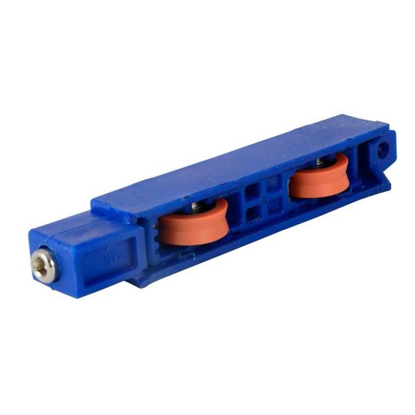 Quality ODM Noise Free Sliding Cabinet Door Wheels Bracket With 626zz Bearing for sale