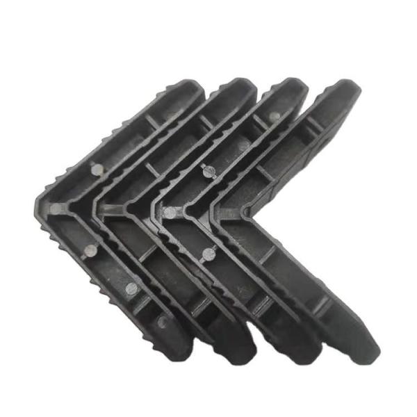 Quality Custom 5x5 Nylon Corner Joint Hardware Sliding Door Fixtures For Furniture for sale