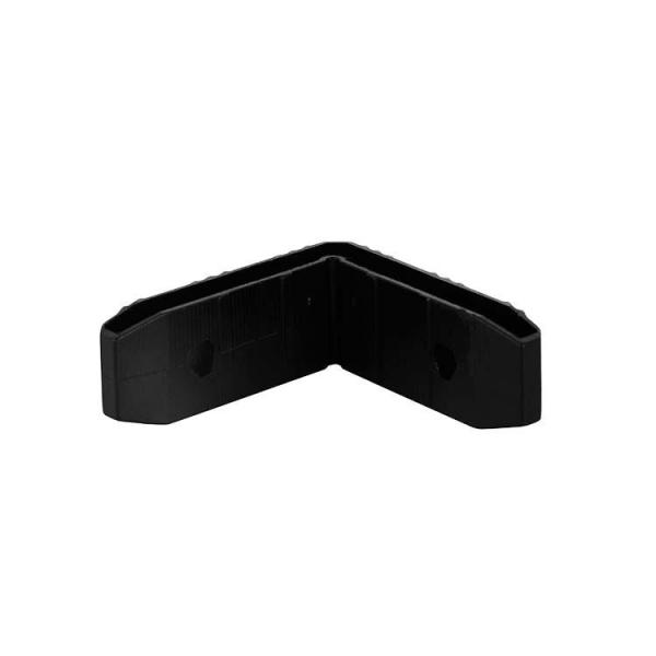 Quality Custom 5x5 Nylon Corner Joint Hardware Sliding Door Fixtures For Furniture for sale