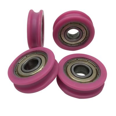 Cina Cuscinetto a rulli per porta scorrevole con scanalatura a U, antiruggine in vendita