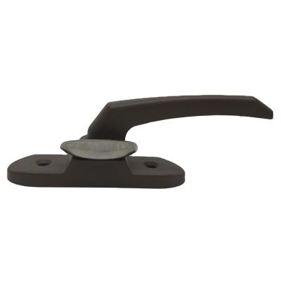 China 75mm Black White Sliding Sash Window Locks Crescent Latch 180 Degree for sale