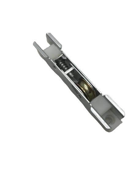 Quality UPVC Sliding Wardrobe Wheels Stainless Steel Pocket Door Rollers Replacement for sale
