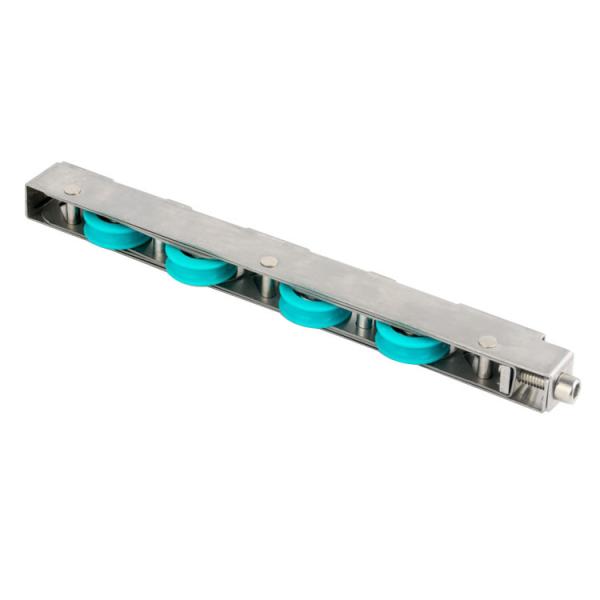 Quality Rustproof 304SUS Stainless Steel Sliding Door Rollers For Mirror Closet for sale