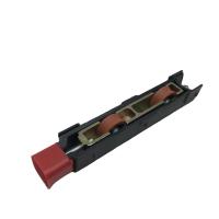 China Universal Silent Sliding Plastic Door Roller Wheel Track Customized for sale