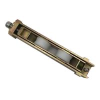 China Polished Adjustable Sliding Window Rollers Nylon Wheel Needle Bearing Custom for sale