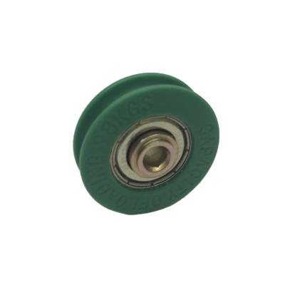 China Commercial U Groove Sliding Door Pulley Wheel Bearing Roller Rust Proof for sale