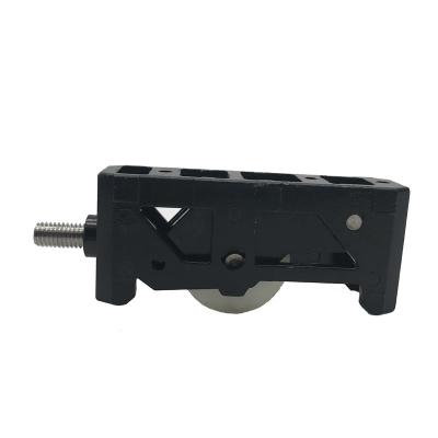 China Heavy Duty Needle Bearing Single U Groove Nylon Pulley Wheel Zinc Alloy Housing Aluminium Sliding Window Rollers for sale