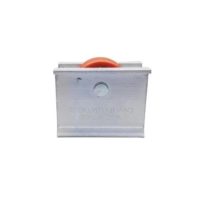 China UAE Hardware Accessories Sliding Aluminium Door Roller Single V groove Pulley Window Wheel for Saudi Arabia for sale