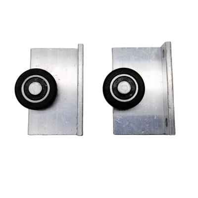 China Carretillas Para Ventana De Aluminio Single Wheel Sliding Roller Nylon Gate Wheel Bearing for Mexico Market for sale