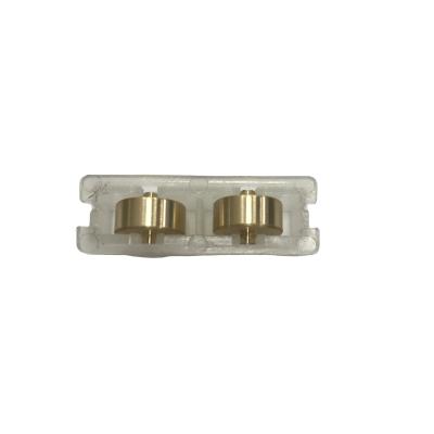 China Door Accessory Plastic Housing Sliding Door Roller Double Pulley Wheels for Turkey for sale