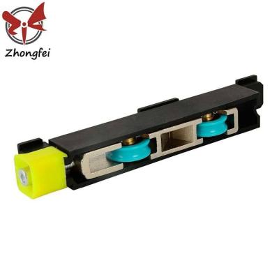 China Hardware Plastic Housing Double Roller Wheel Sliding Door Rollers Accessories for sale